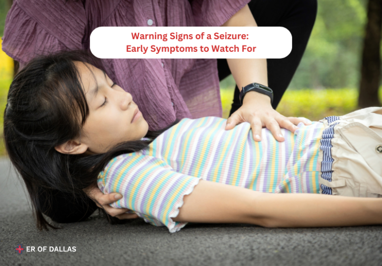 Warning Signs of a Seizure: Early Symptoms to Watch For - ER of Dallas ...